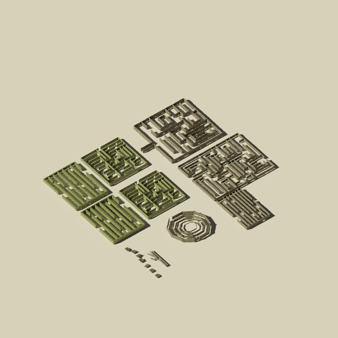 3D Mazes model - TurboSquid 2086300