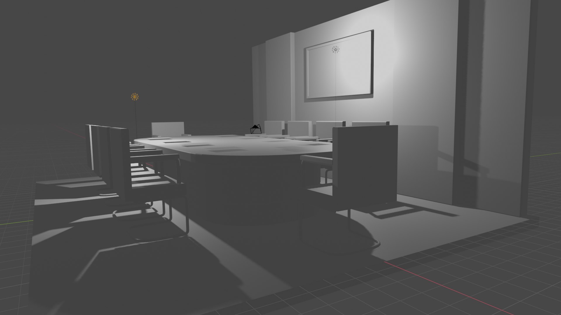 3D Meeting Table Model - TurboSquid 1747460
