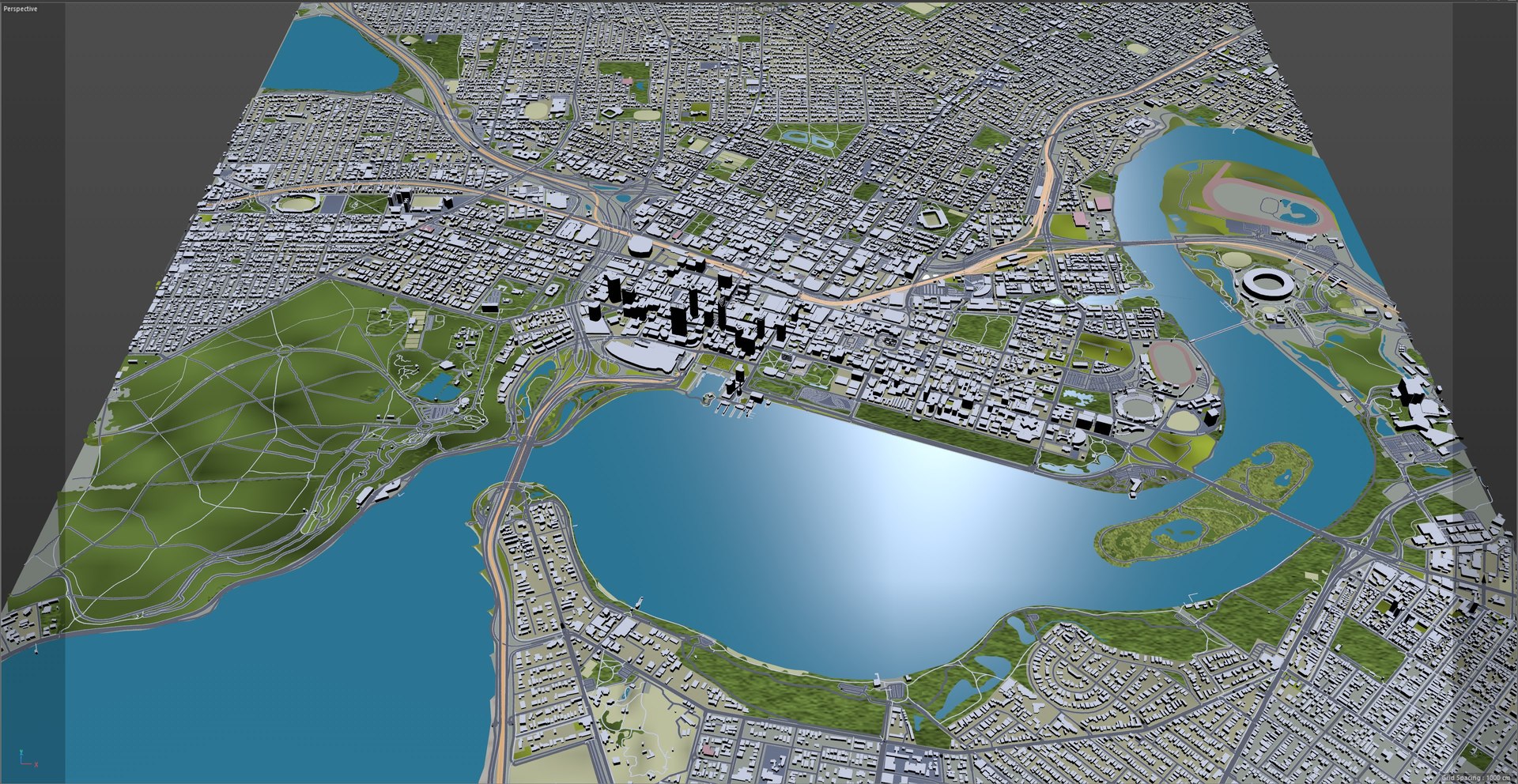 Perth Downtown Australia 3D model - TurboSquid 1989492