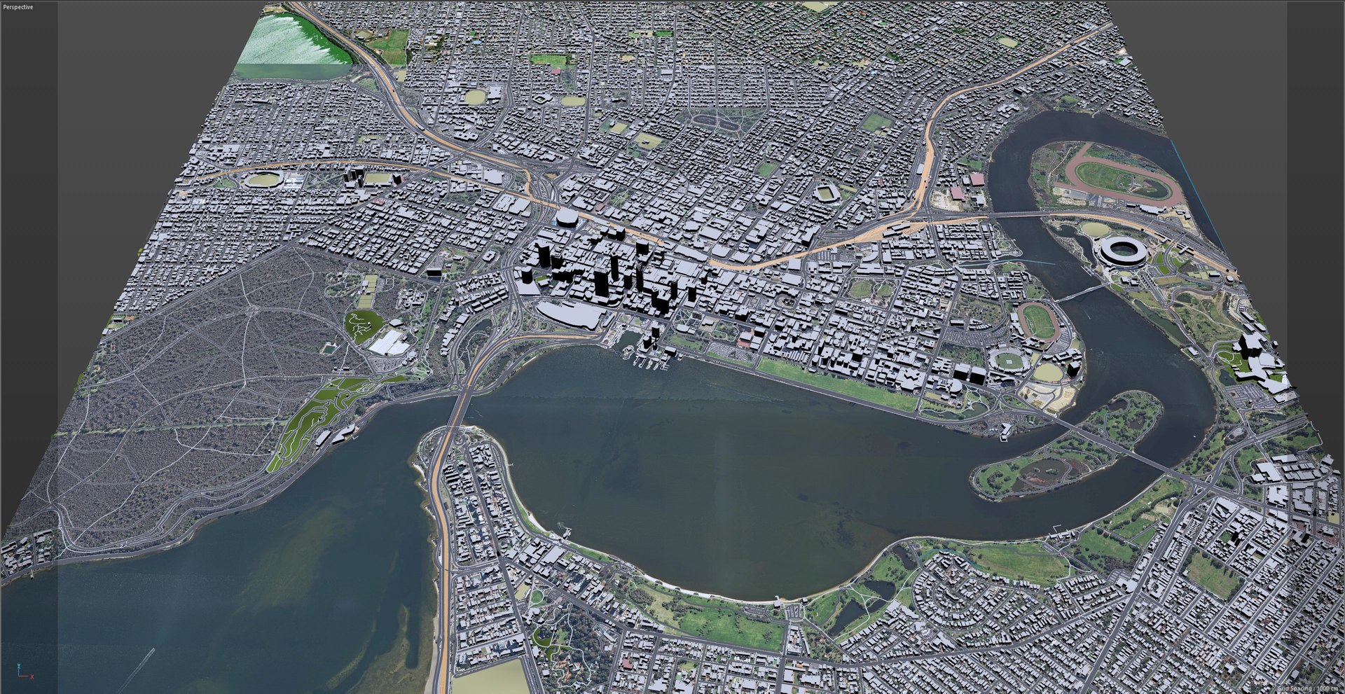 Perth Downtown Australia 3D model - TurboSquid 1989492
