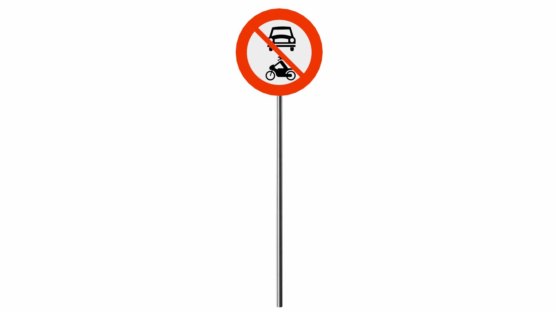 Prohibitory Traffic Signs Part 2 3D Model - TurboSquid 1769785