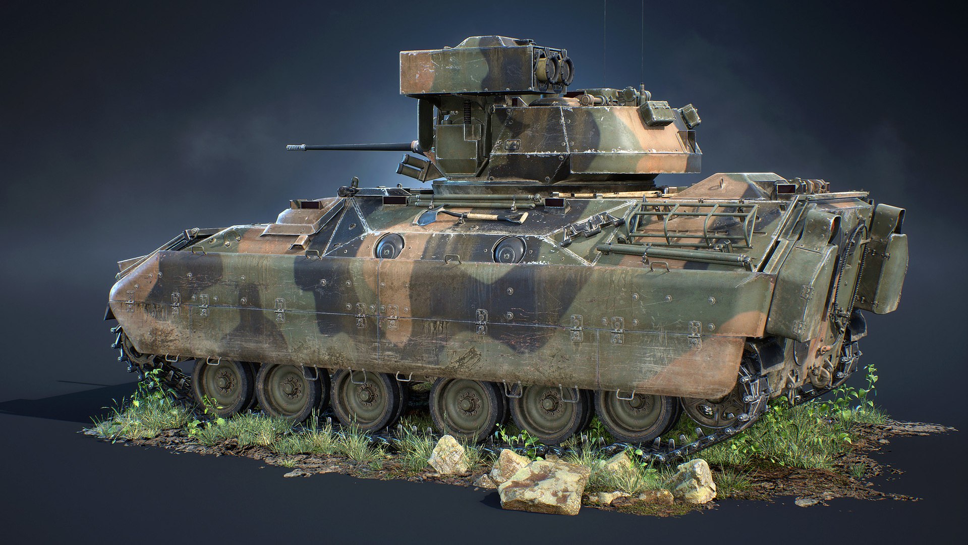 M2 Bradley Game Ready Model - TurboSquid 2224068