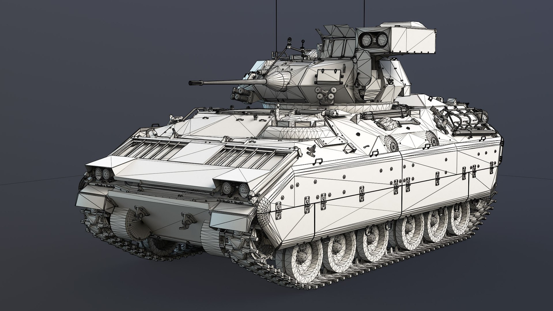 M2 Bradley Game Ready Model - TurboSquid 2224068