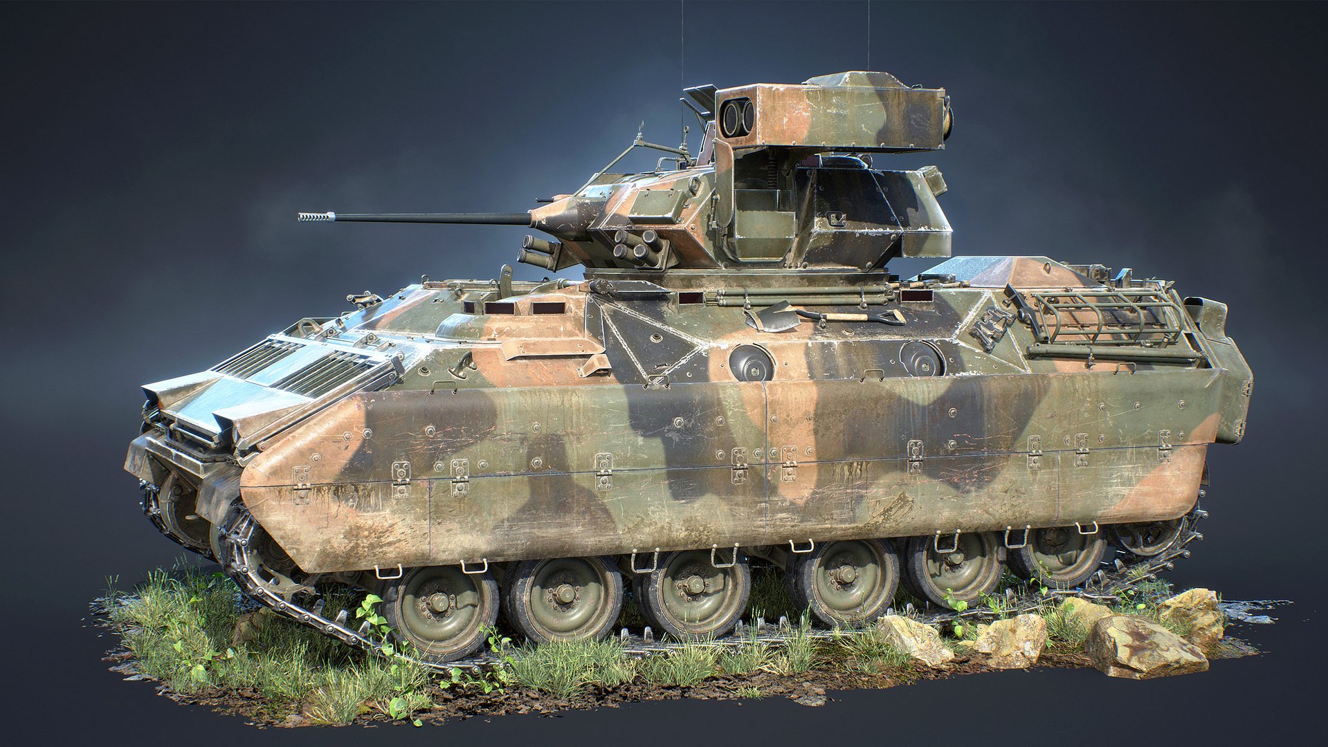 M2 Bradley Game Ready Model - TurboSquid 2224068