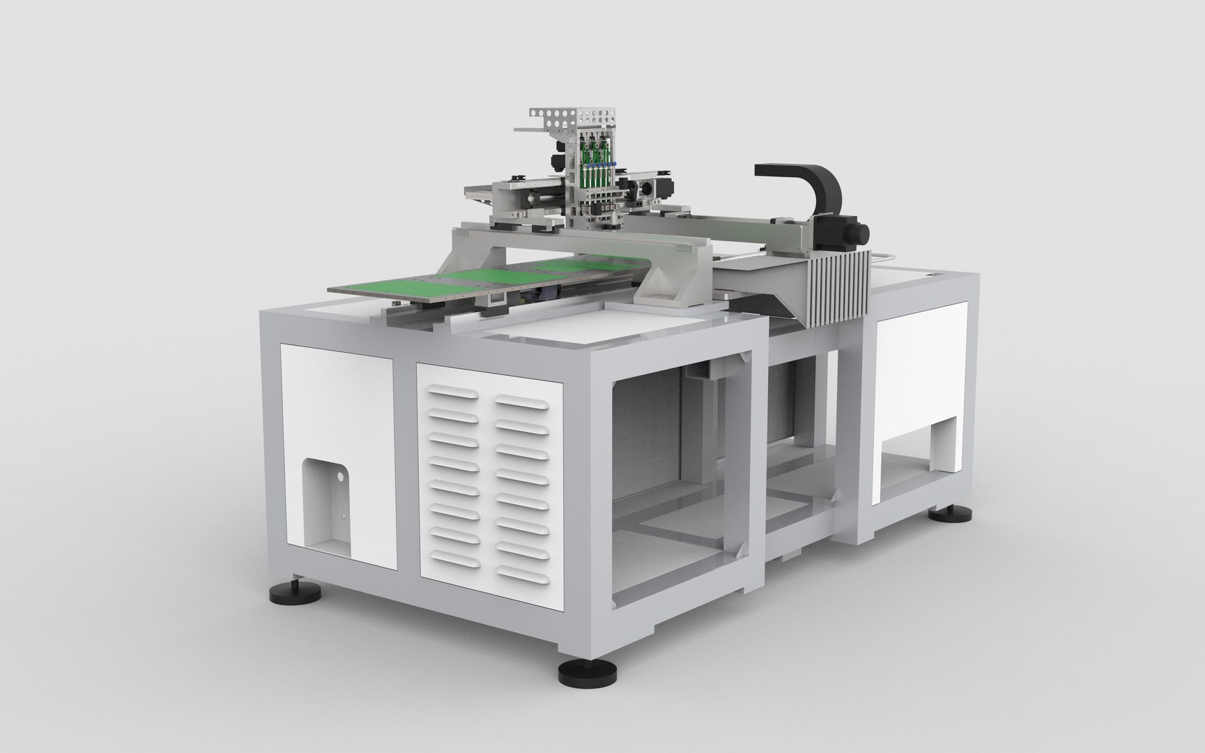 LED High Speed SMT Placement Machine 3D - TurboSquid 1897368