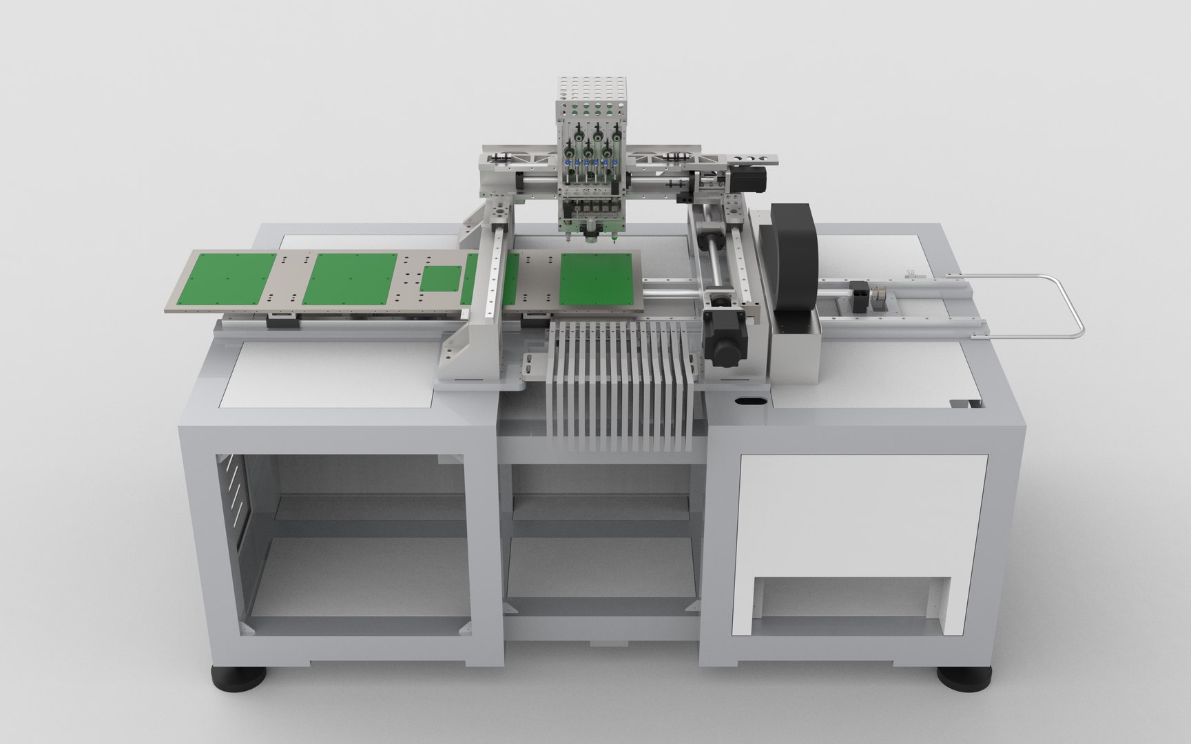 LED High Speed SMT Placement Machine 3D - TurboSquid 1897368
