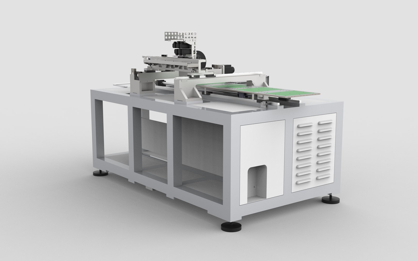 LED High Speed SMT Placement Machine 3D - TurboSquid 1897368