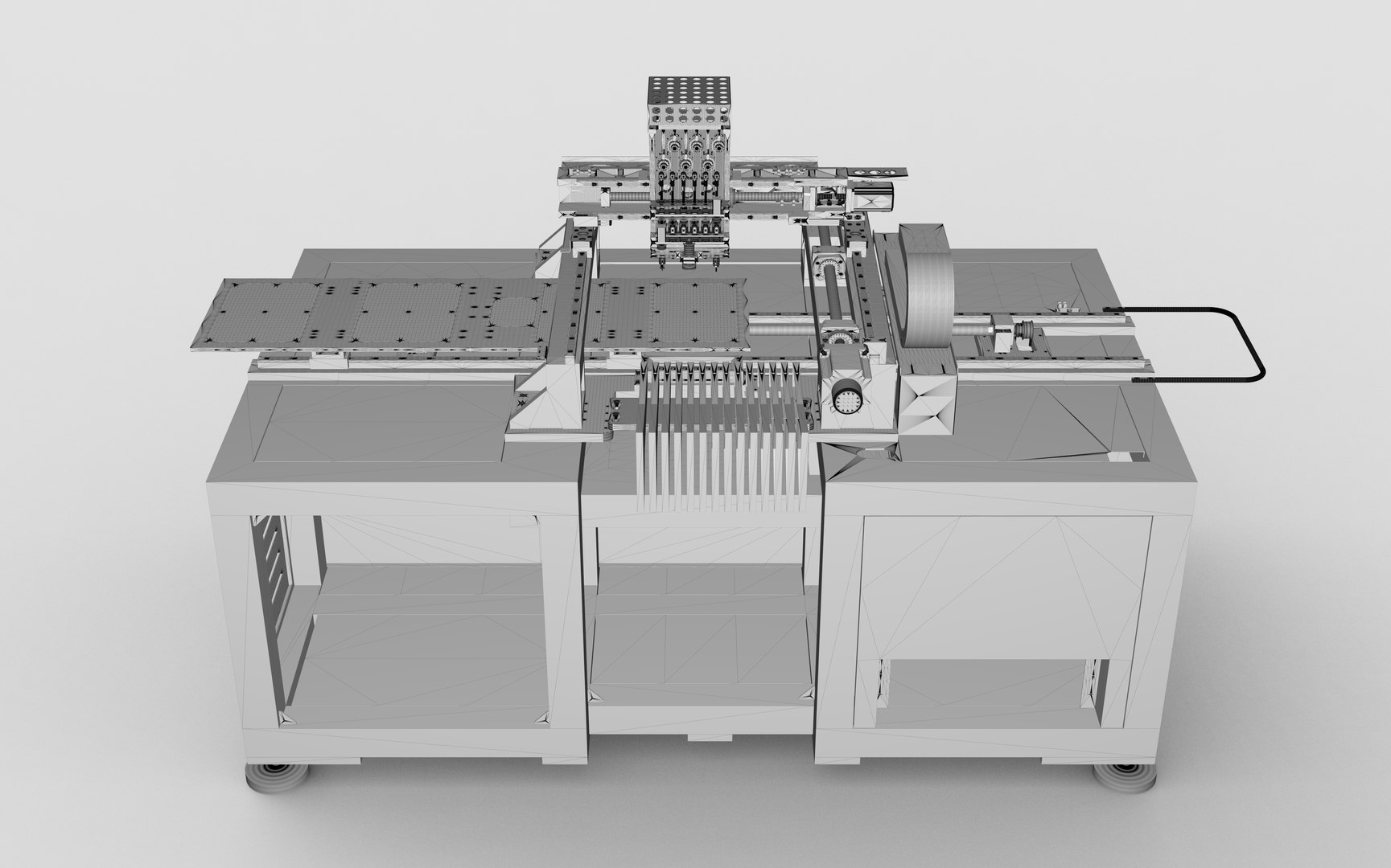 LED High Speed SMT Placement Machine 3D - TurboSquid 1897368