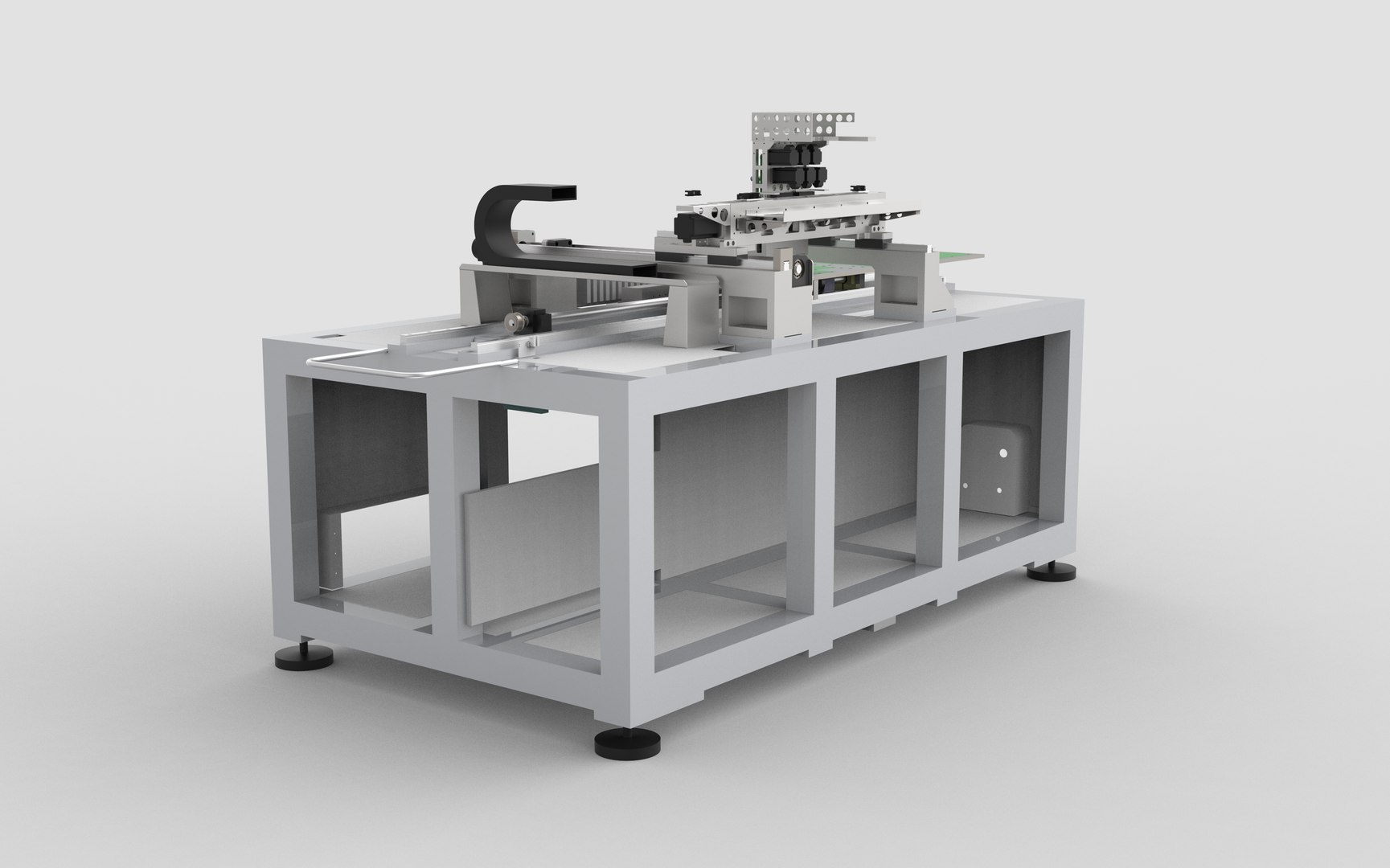 LED High Speed SMT Placement Machine 3D - TurboSquid 1897368