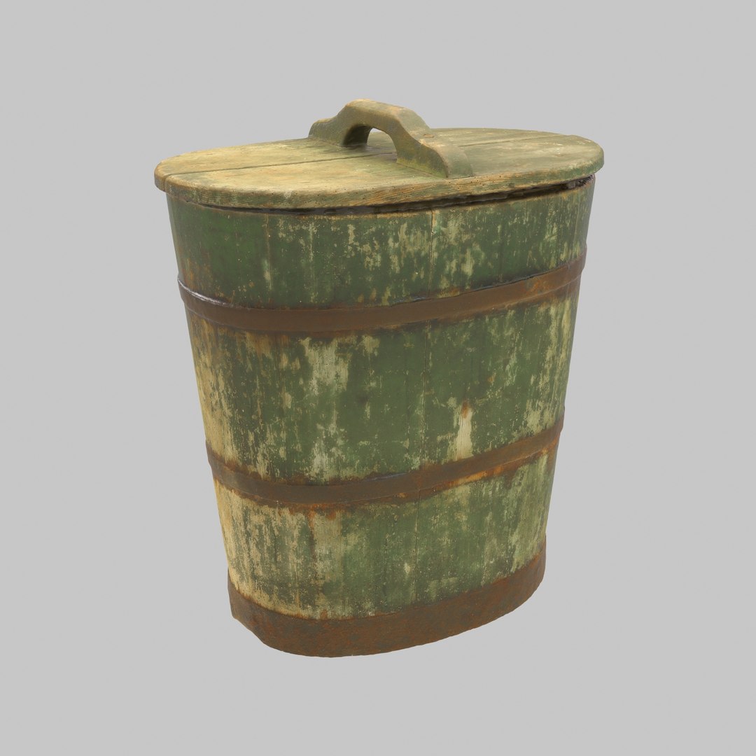 Vat Wood Wooden 3D Model - TurboSquid 1197266