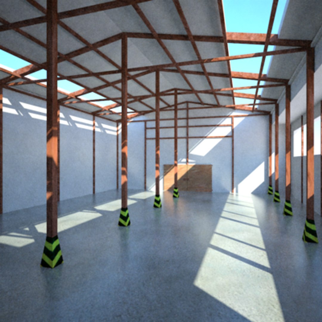 Warehouse Ware 3d Model