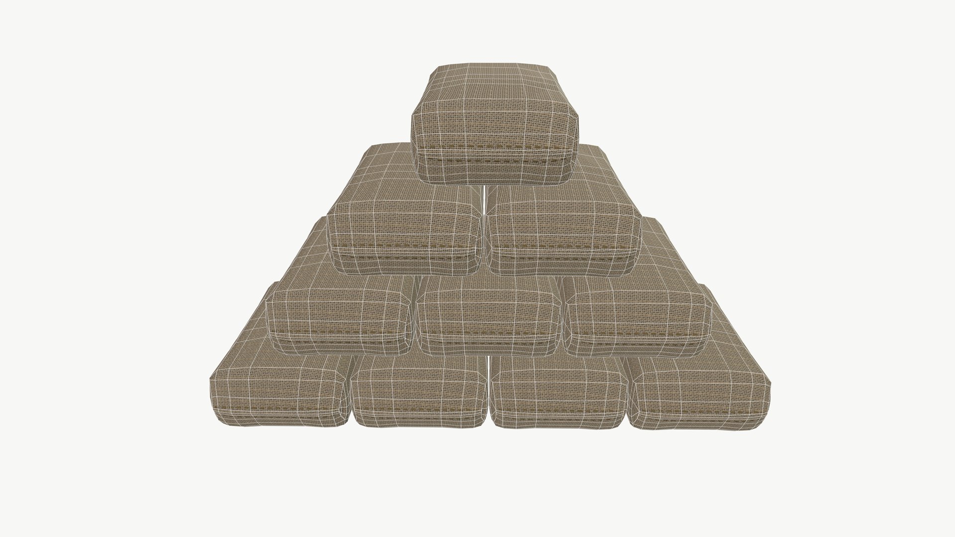 Linen Bags 3D - TurboSquid 2279643