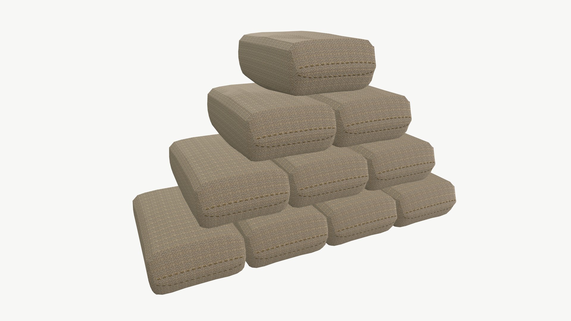 Linen Bags 3D - TurboSquid 2279643