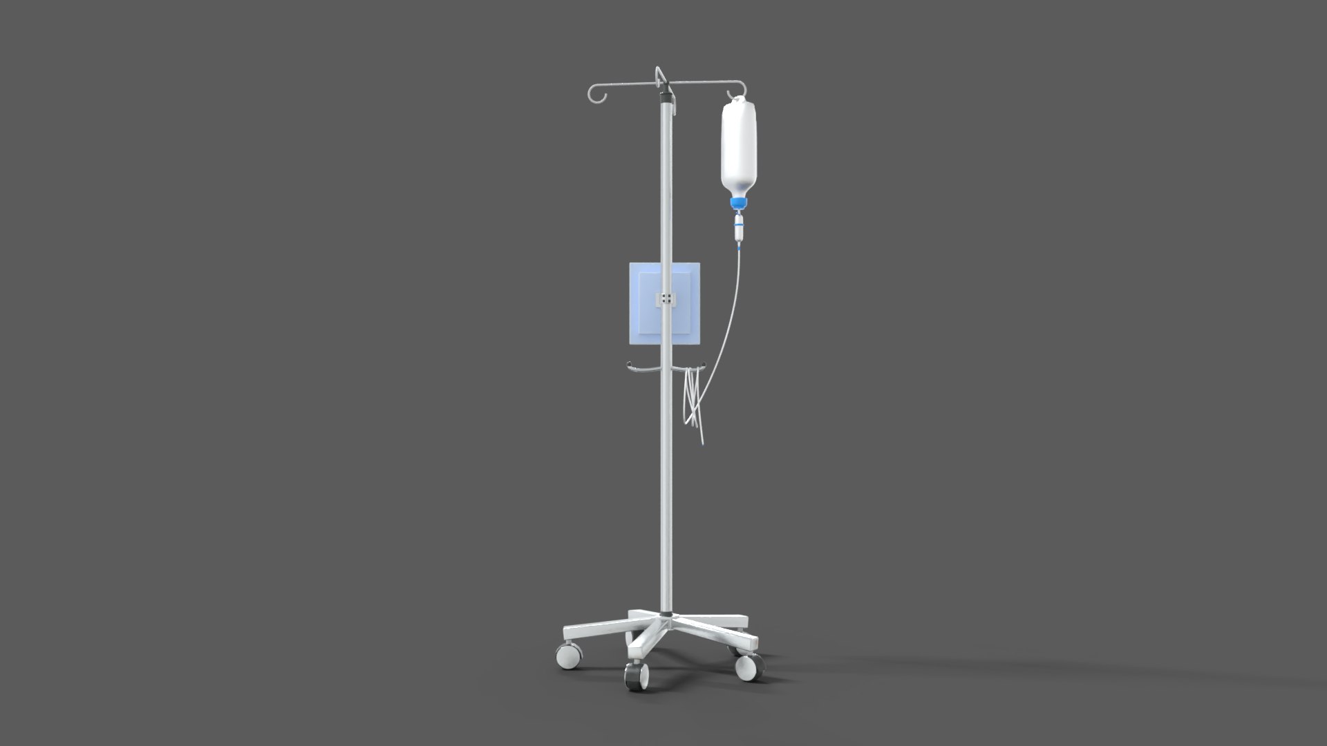 IV Pole Dextrose Drip Stand Medical Low-poly 3D Model 3D - TurboSquid ...