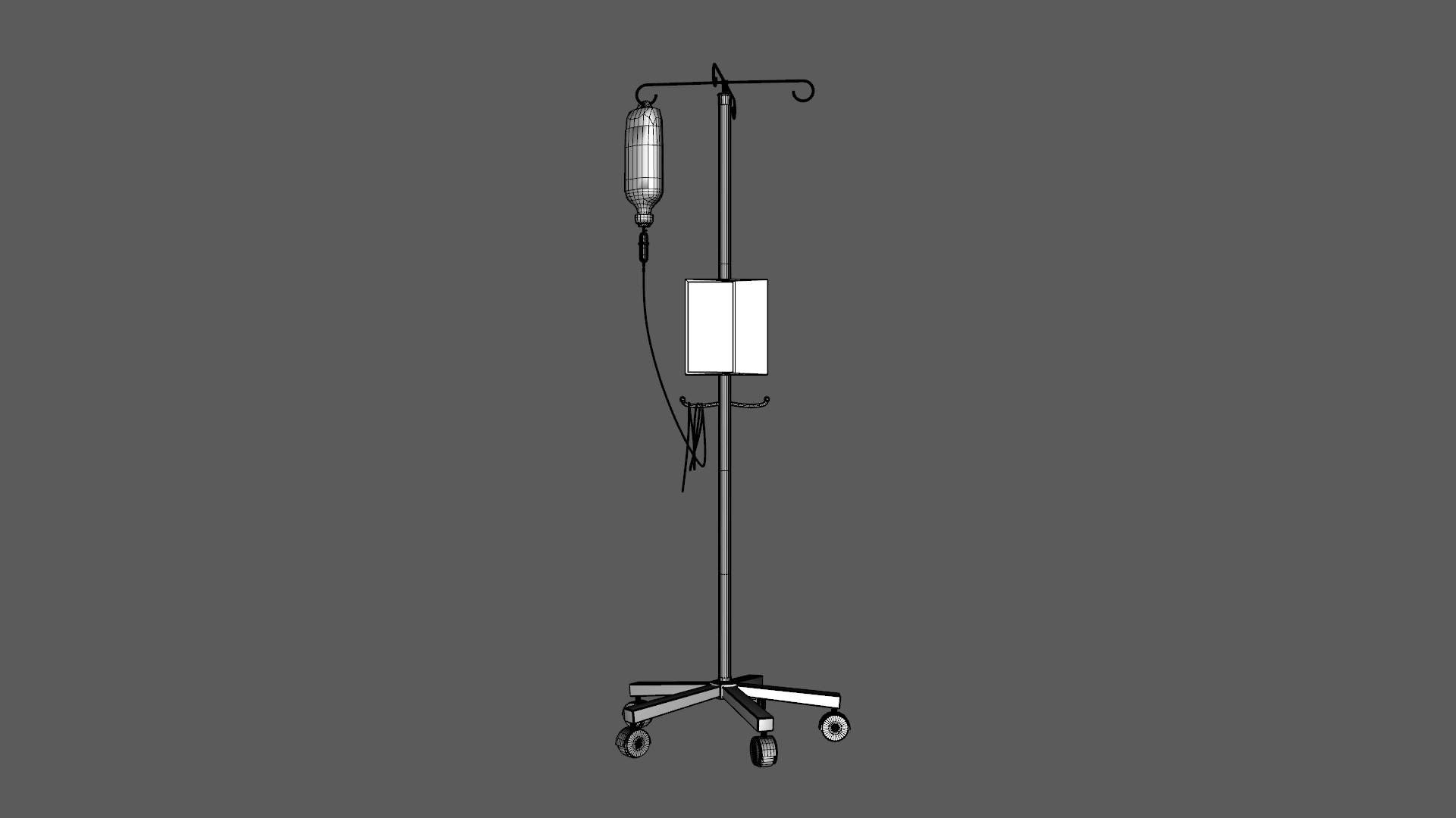 IV Pole Dextrose Drip Stand Medical Low-poly 3D Model 3D - TurboSquid ...