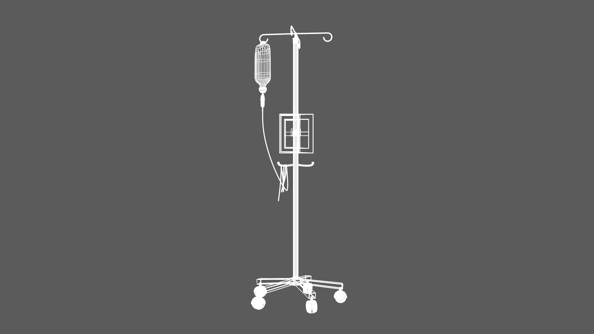 IV Pole Dextrose Drip Stand Medical Low-poly 3D Model 3D - TurboSquid ...