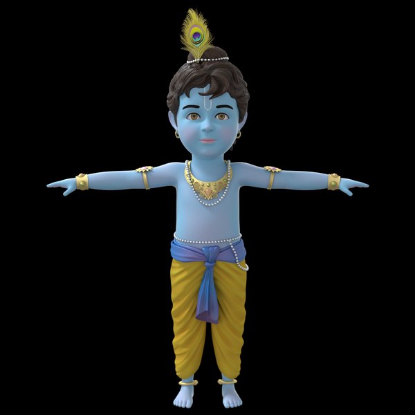 3D Krishna Models | TurboSquid