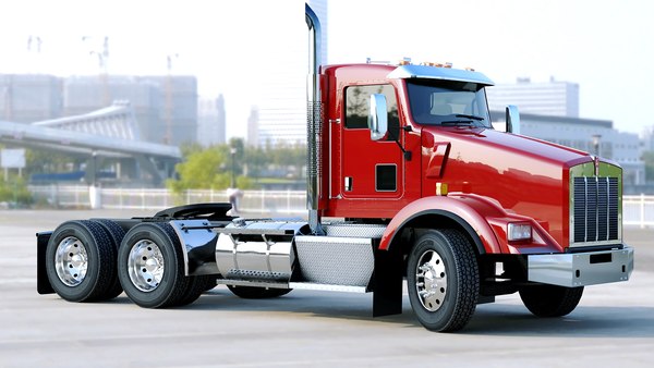 modelo 3d Semirremolque Kenworth T800 - TurboSquid 2019695