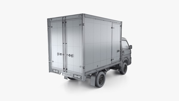 modelo 3d Suzuki Carry Box Truck 2019 - TurboSquid 2068679
