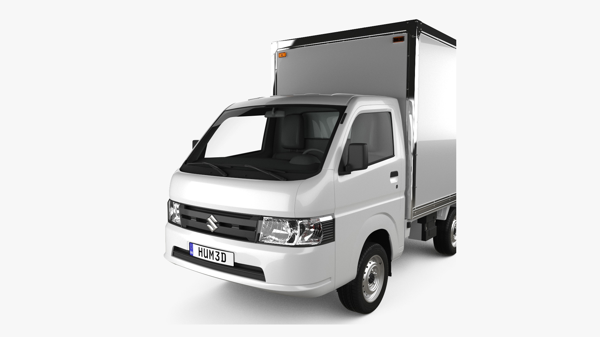 modelo 3d Suzuki Carry Box Truck 2019 - TurboSquid 2068679