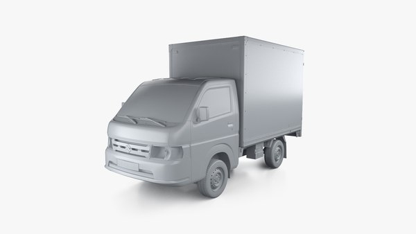 modelo 3d Suzuki Carry Box Truck 2019 - TurboSquid 2068679