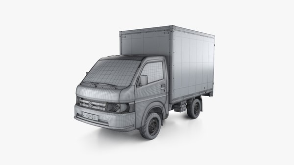 modelo 3d Suzuki Carry Box Truck 2019 - TurboSquid 2068679