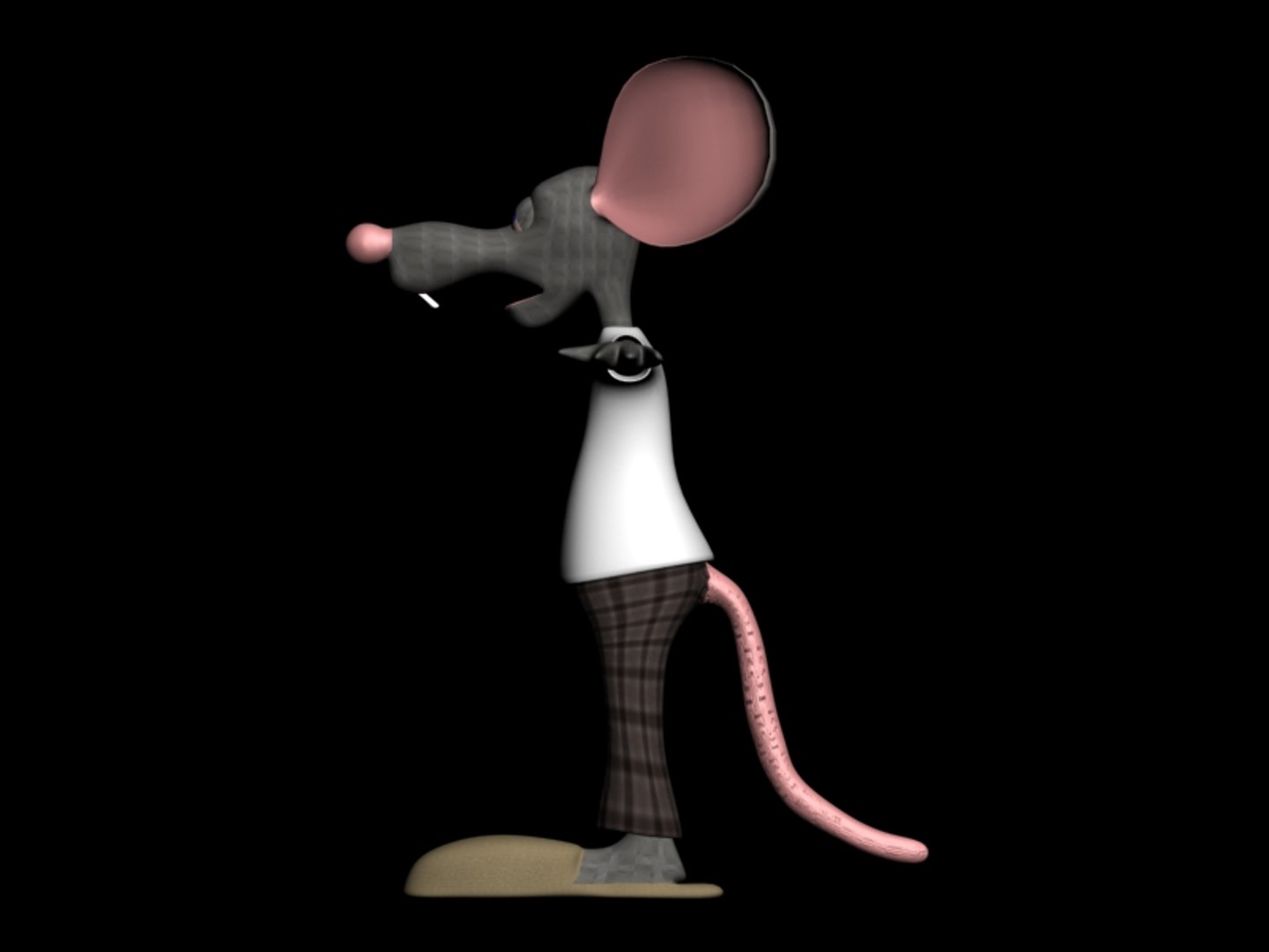 Mouse Character 3d Max