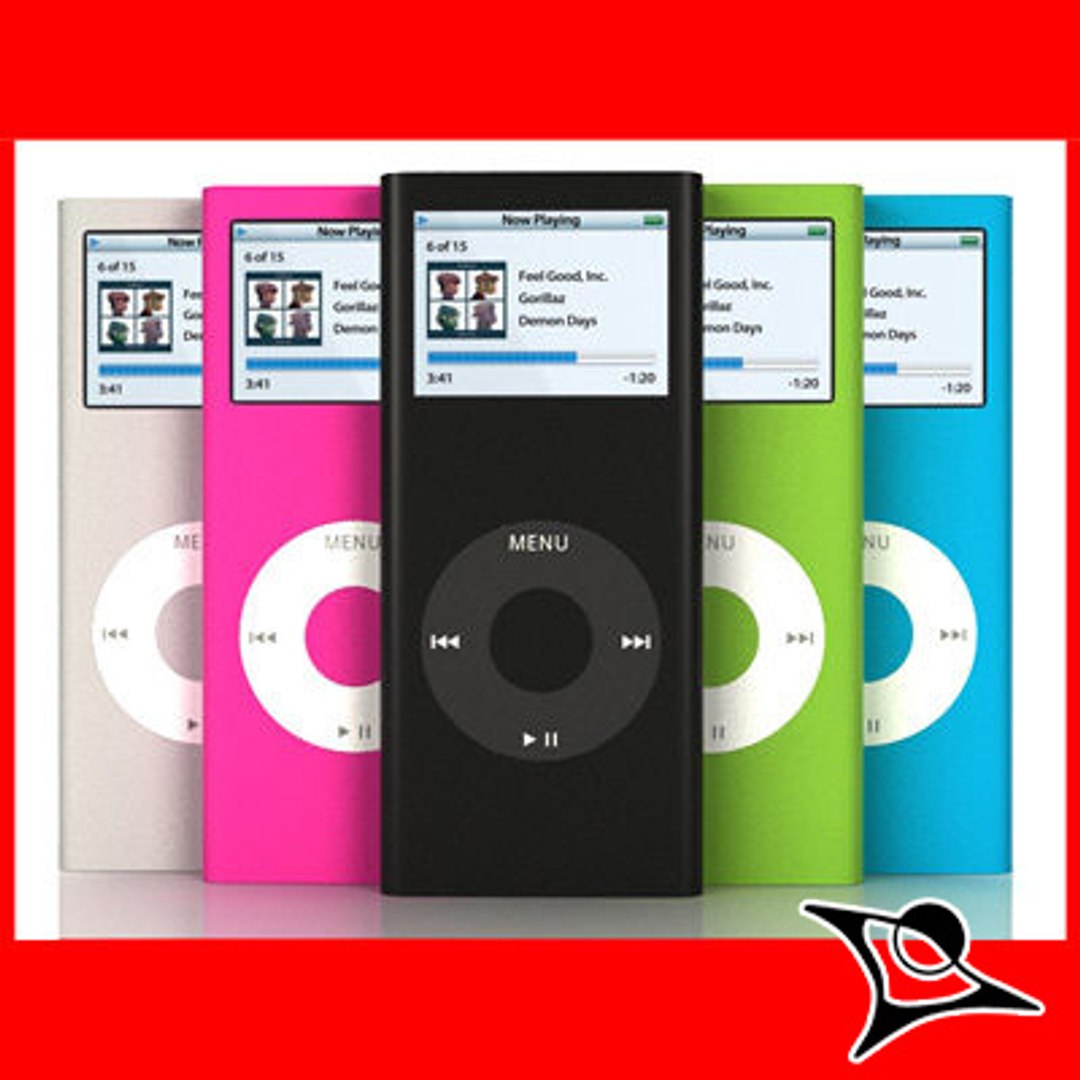 3d ipod nano model