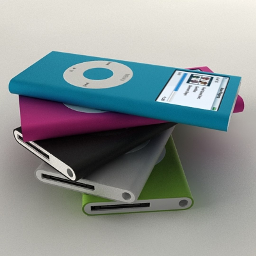 3d ipod nano model