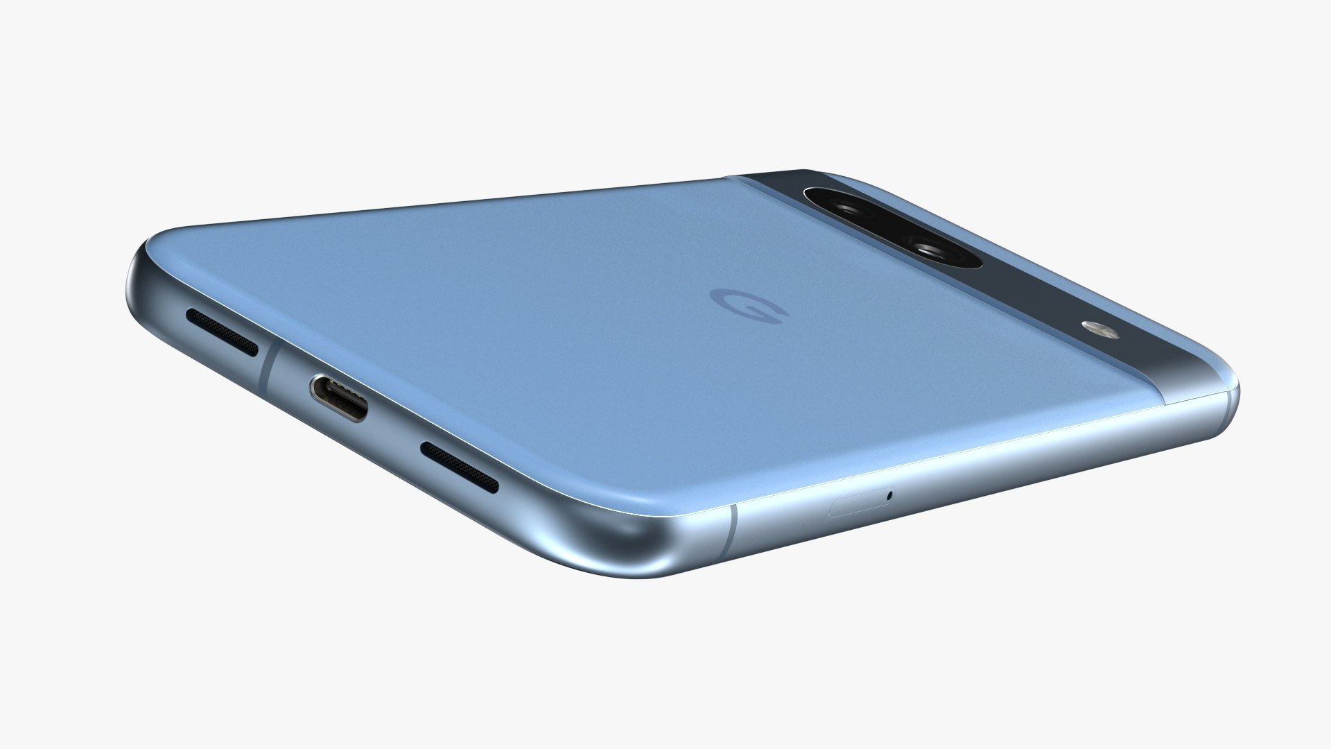 Google Pixel 8a Bay Blue Model - TurboSquid 2206672