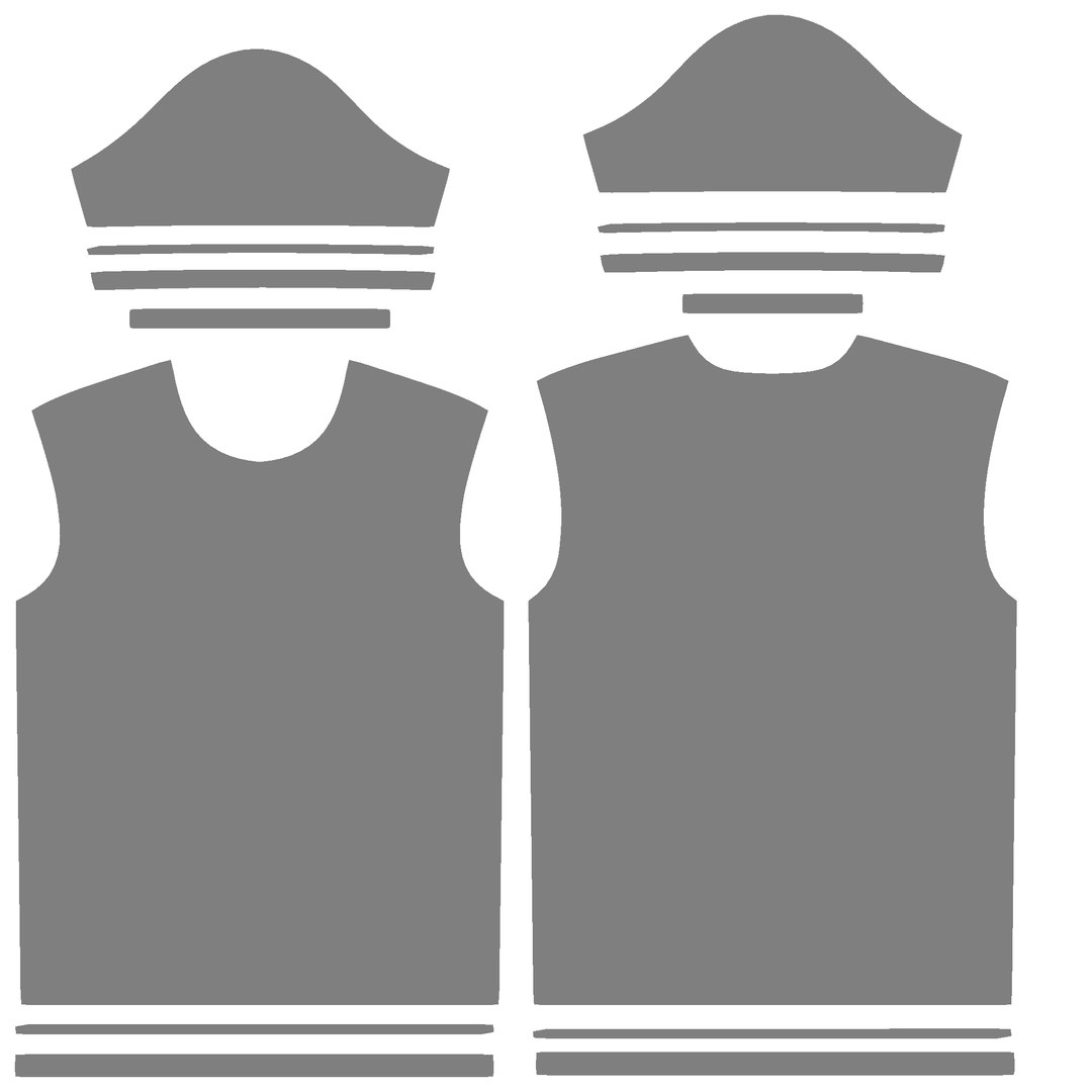 Mens Red Print T-Shirt In Low Poly 3D Model - TurboSquid 2369871