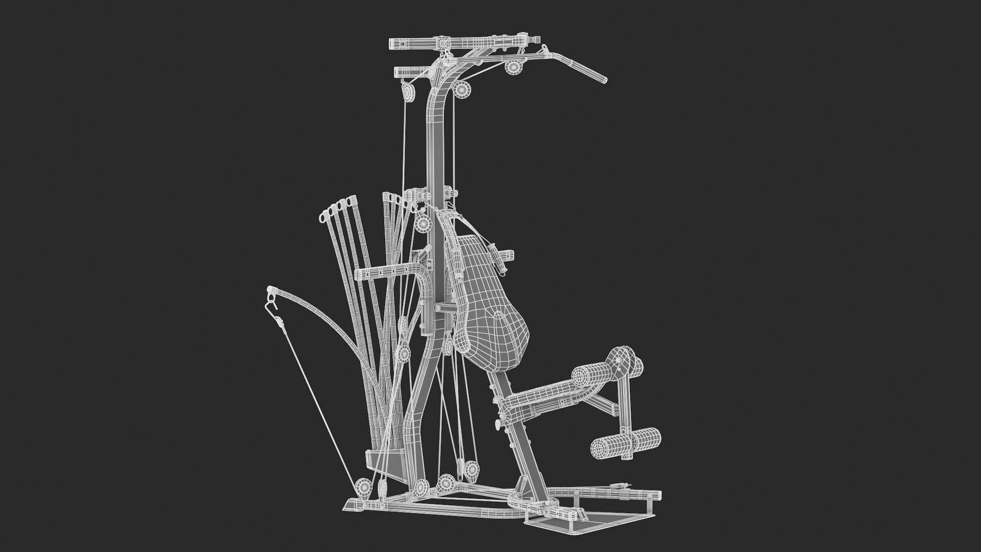 3D Model Gym Bowflex Home - TurboSquid 1670044