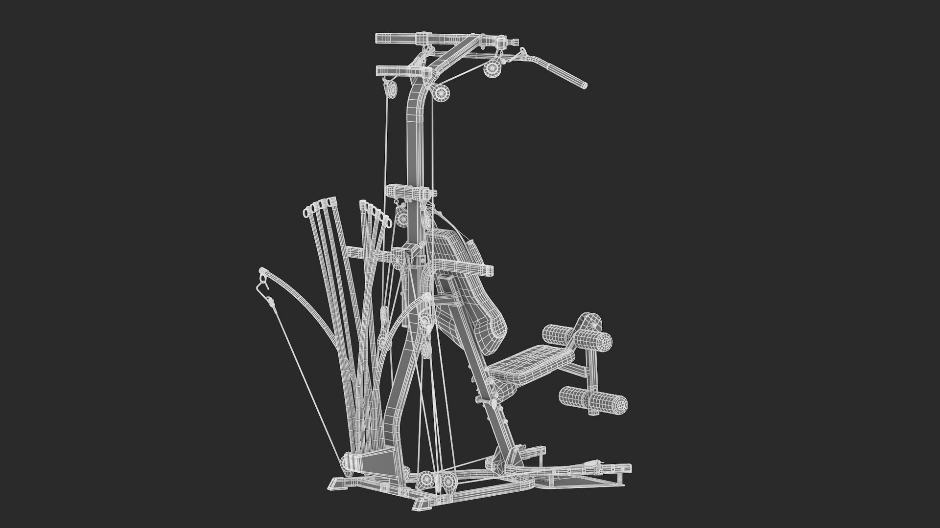 3D Model Gym Bowflex Home - TurboSquid 1670044