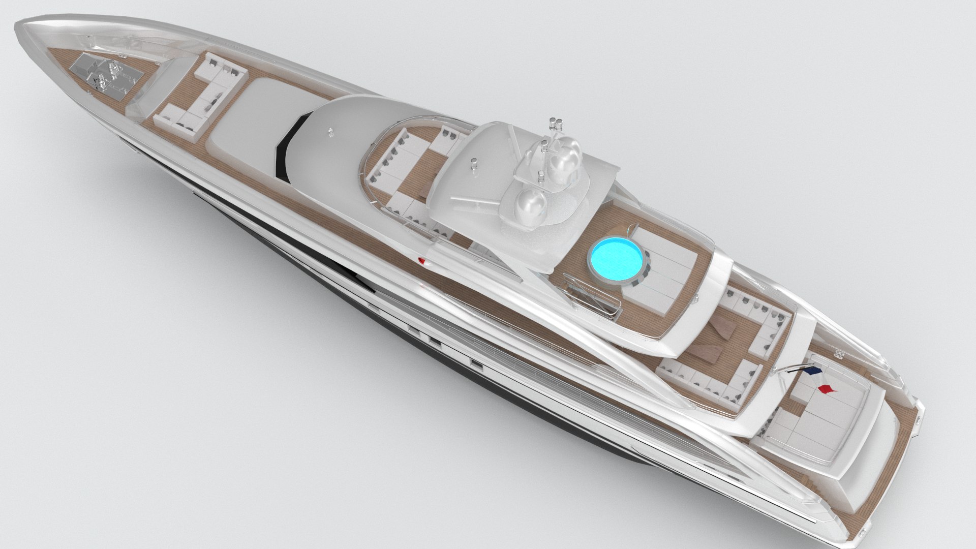 3D Chloe Yacht Dynamic Simulation Model - TurboSquid 2235801
