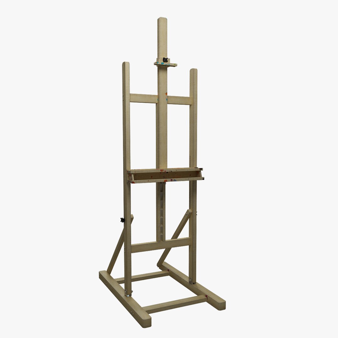 3d easel model
