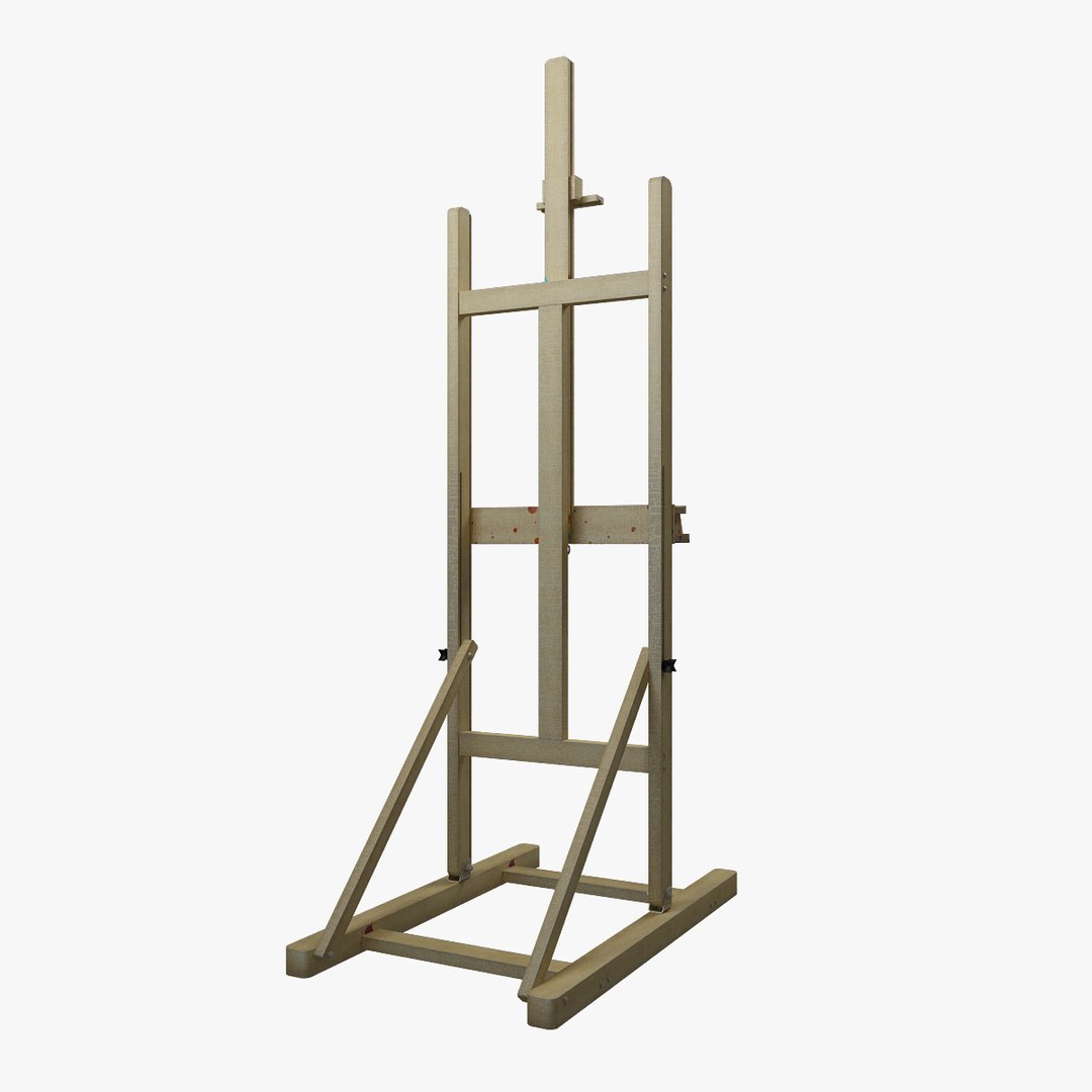 3d easel model
