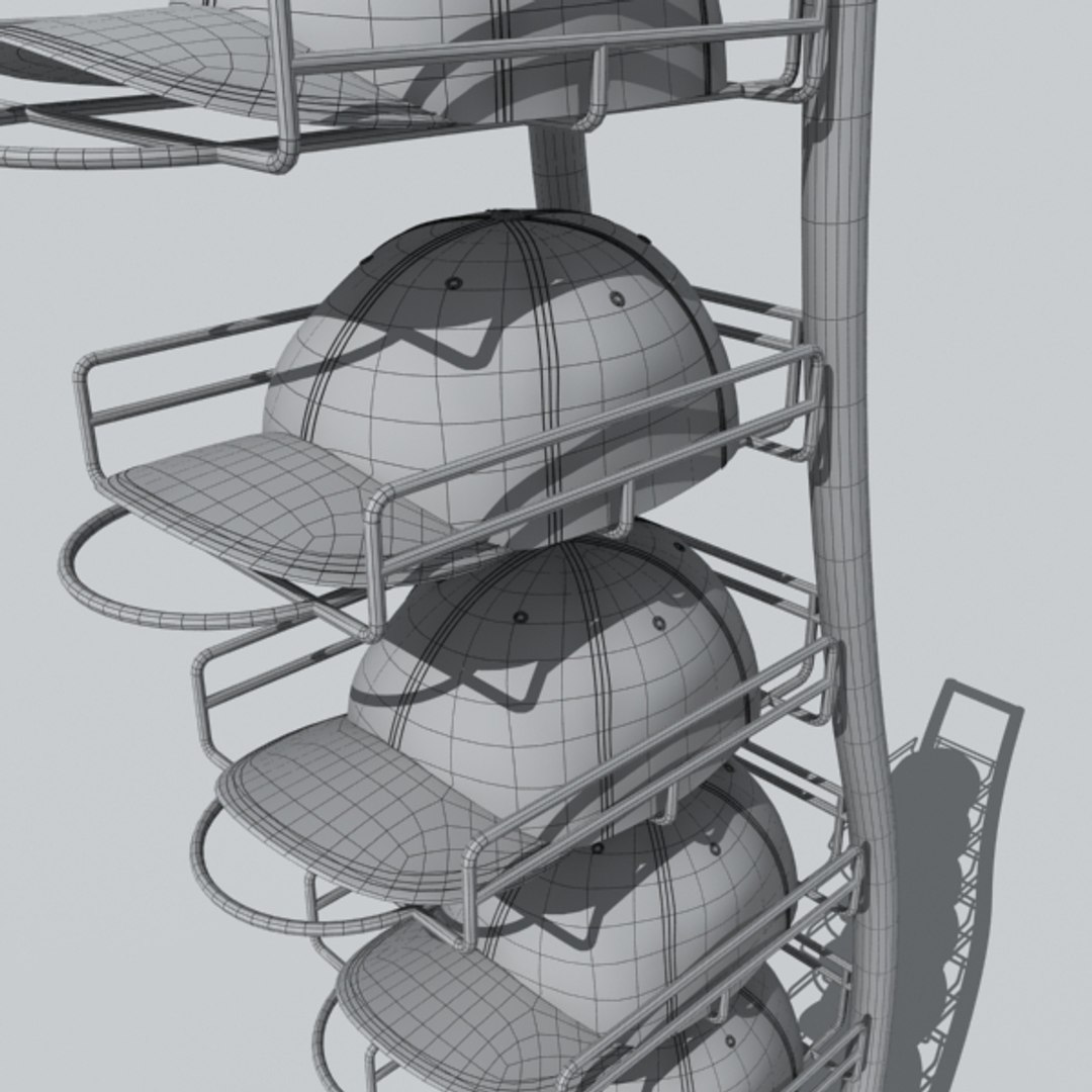 Hat Rack 3d 3ds