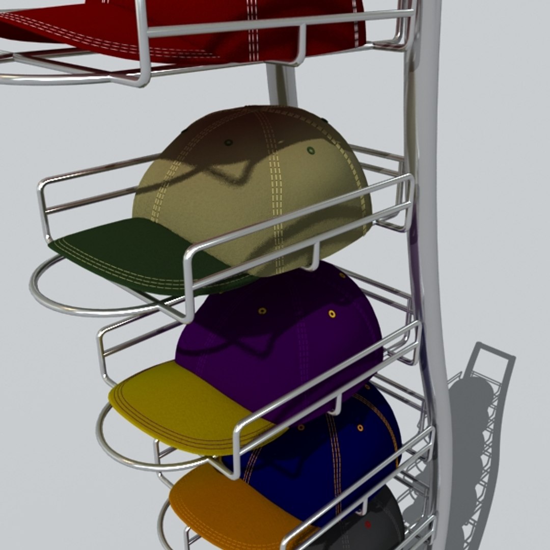 Hat Rack 3d 3ds