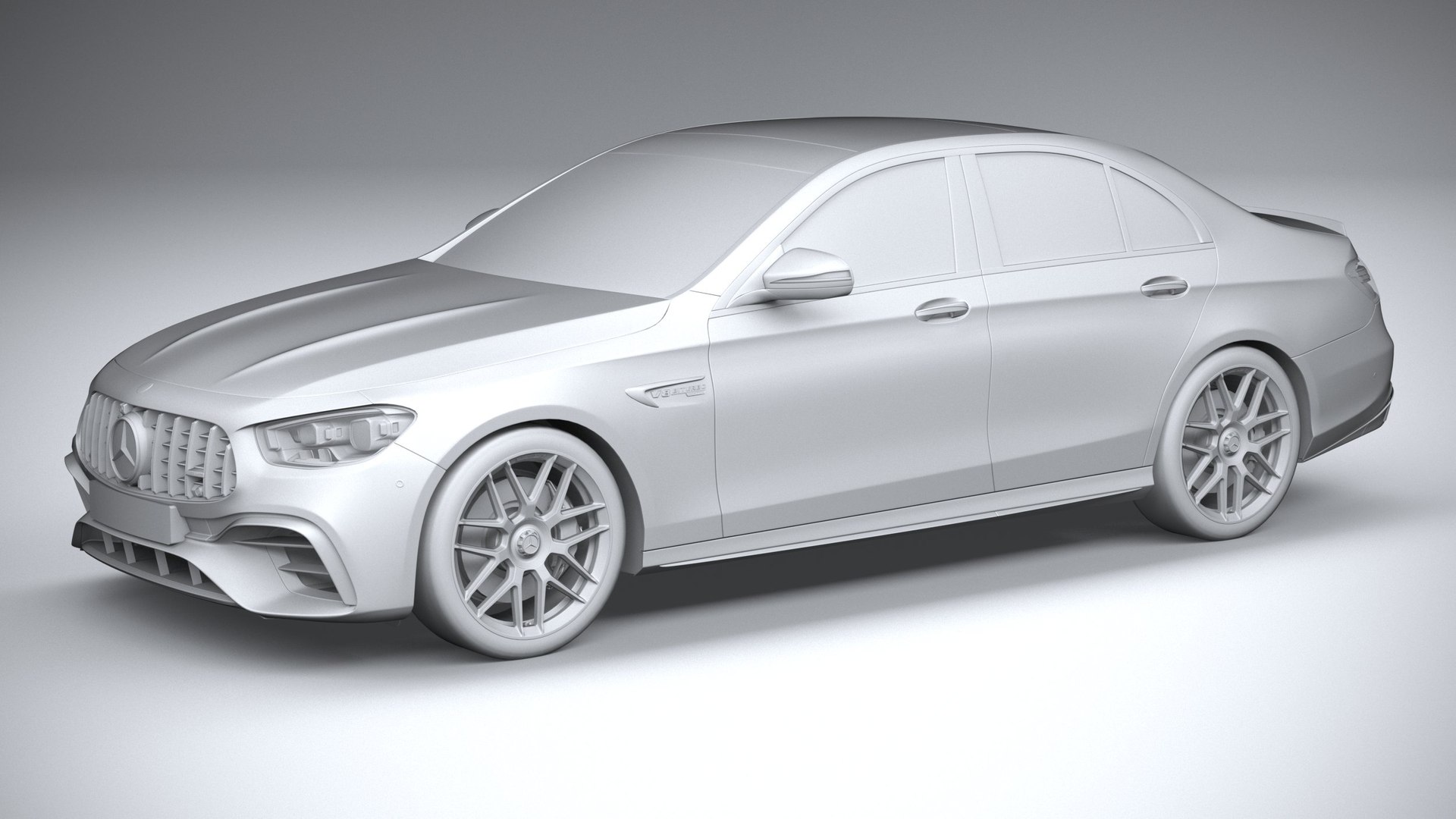 Mercede e63 sedan 3D model - TurboSquid 1581784