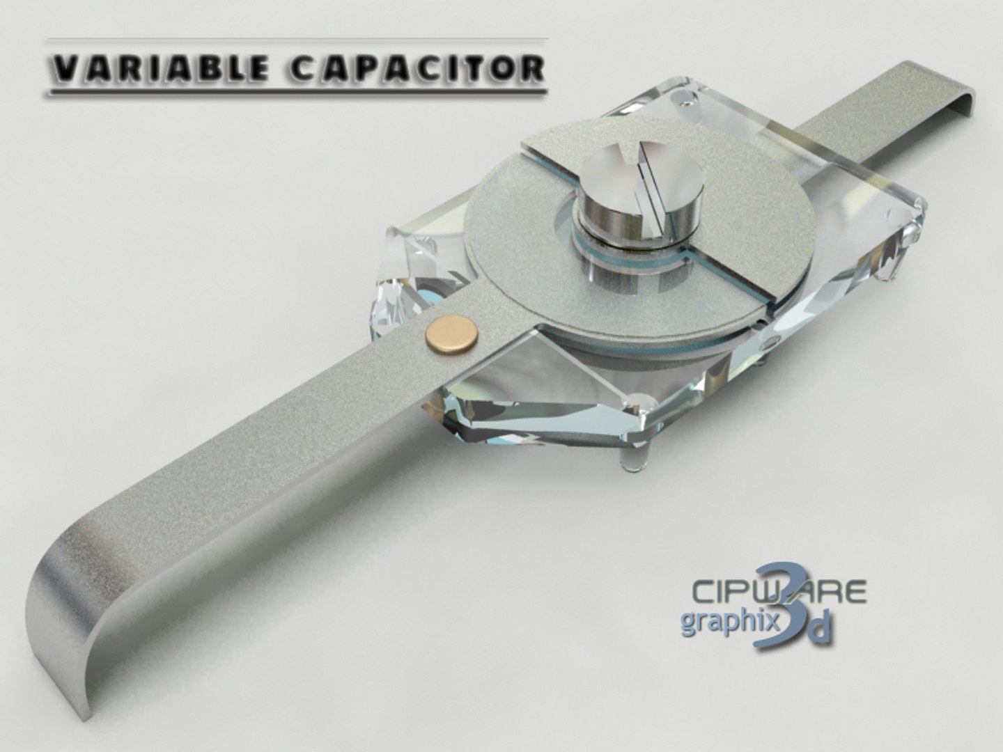 3d Model Variable Capacitor