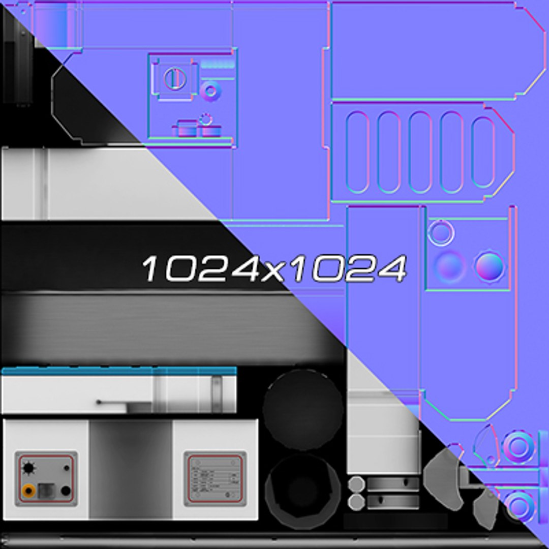 3d blender ready games model