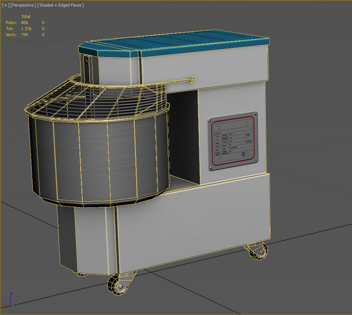 3d blender ready games model