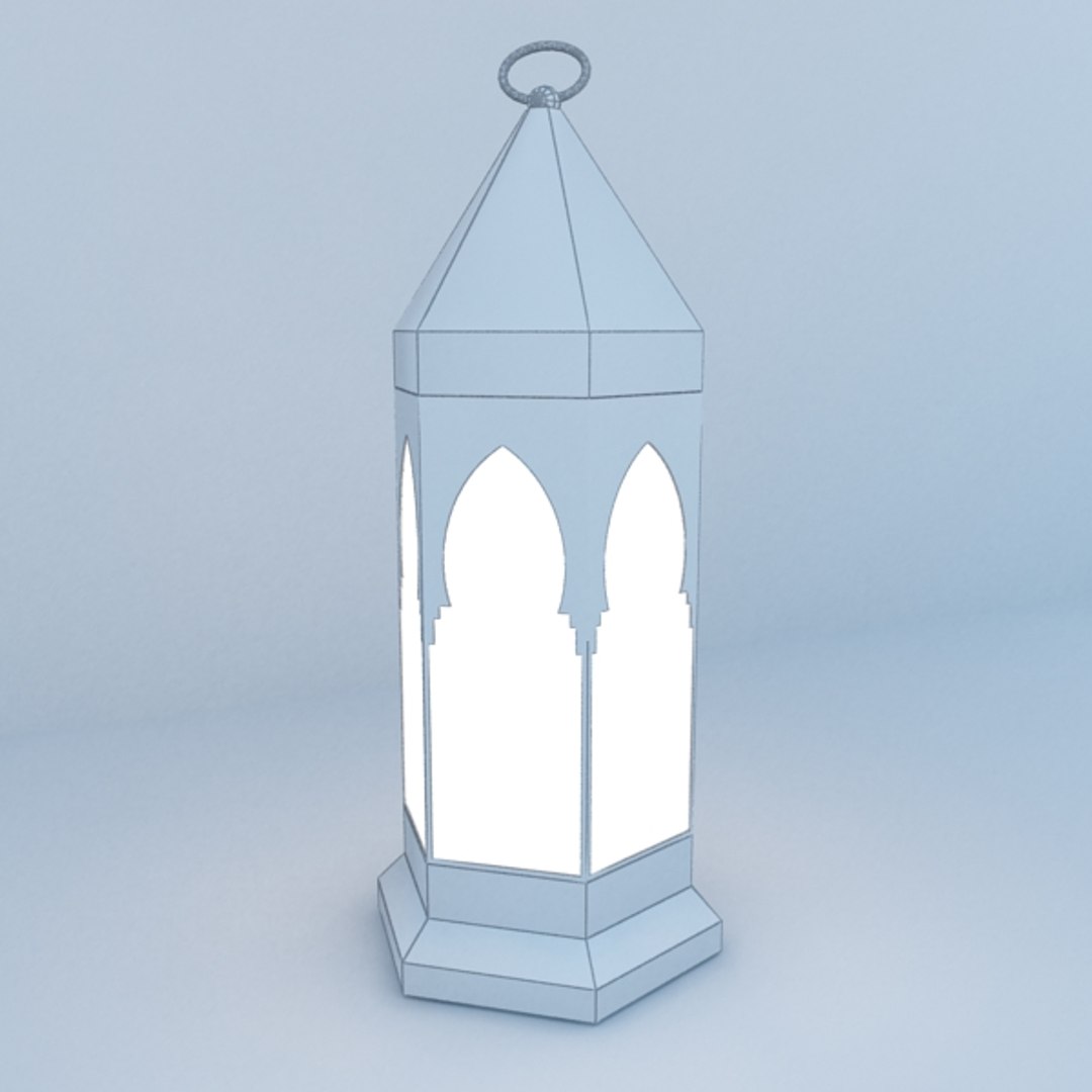 Moroccan Lantern 3D Model - TurboSquid 1303813