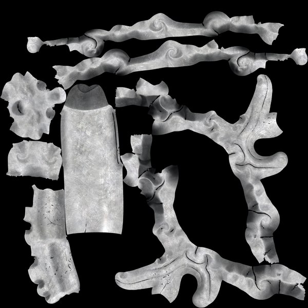 free old key 3d model