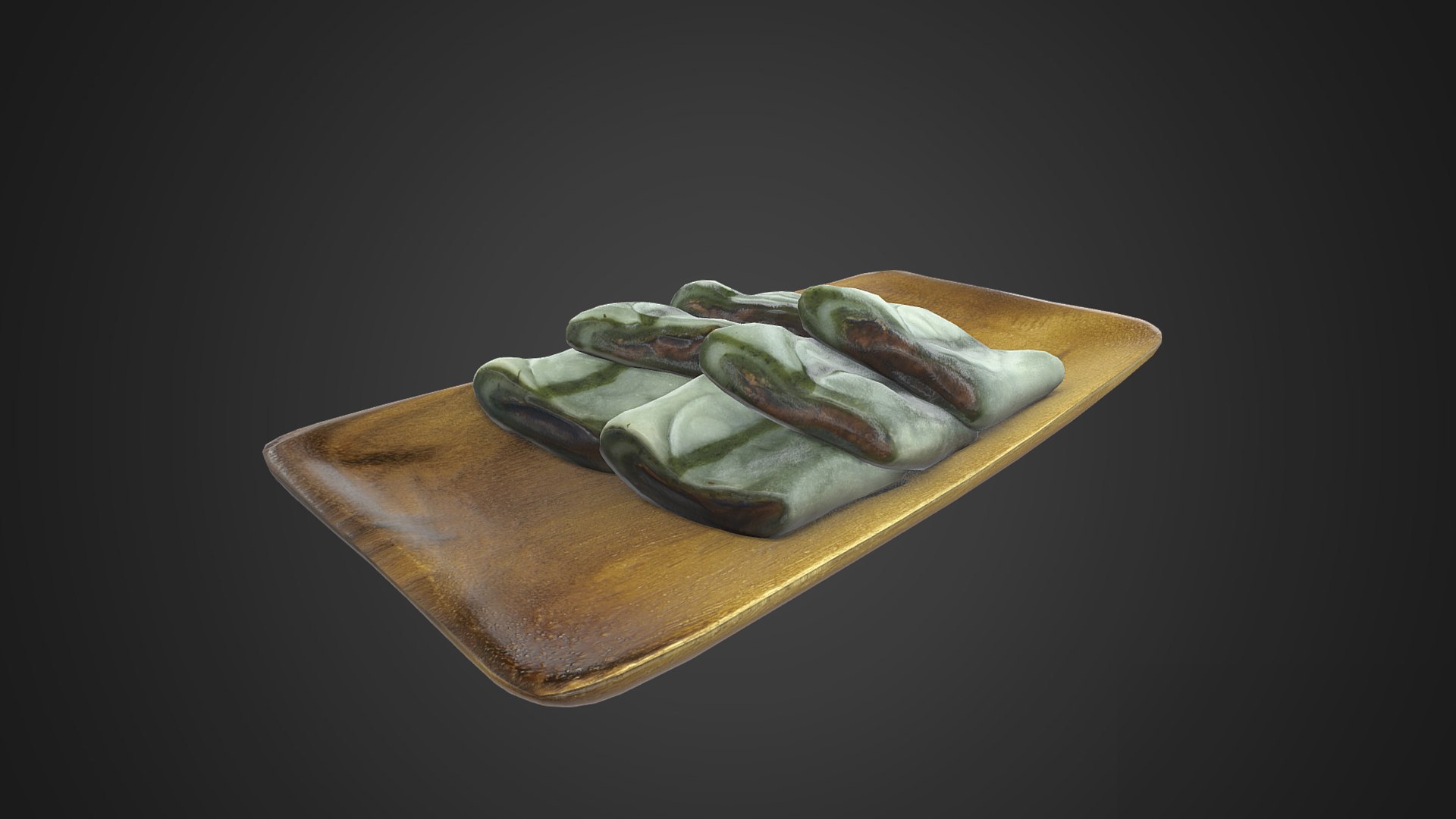 Game Ready Korean Rice Cake Jeol-Pyeon 2 3D Model - TurboSquid 2059698