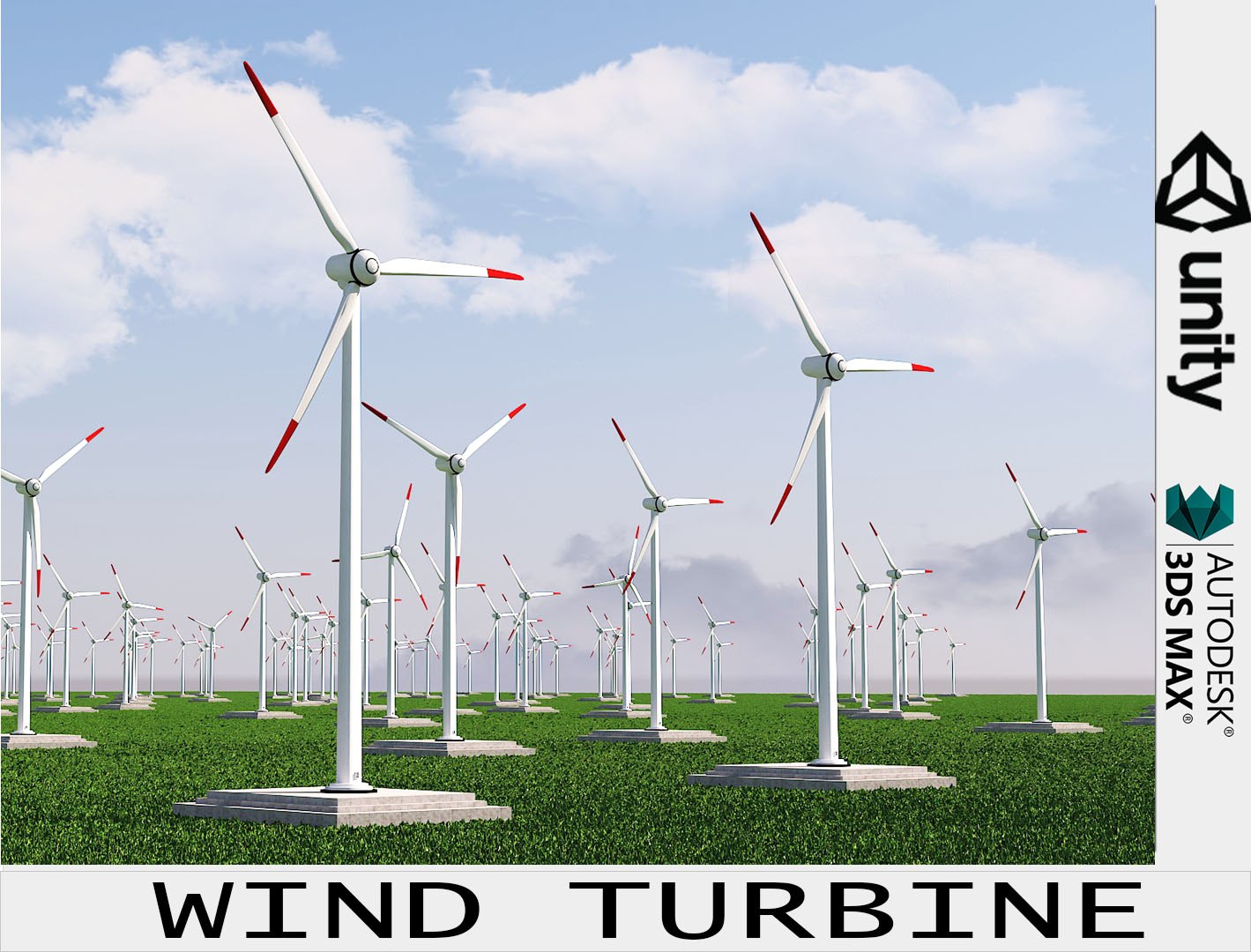 3D Wind Turbine Energy - TurboSquid 1615924
