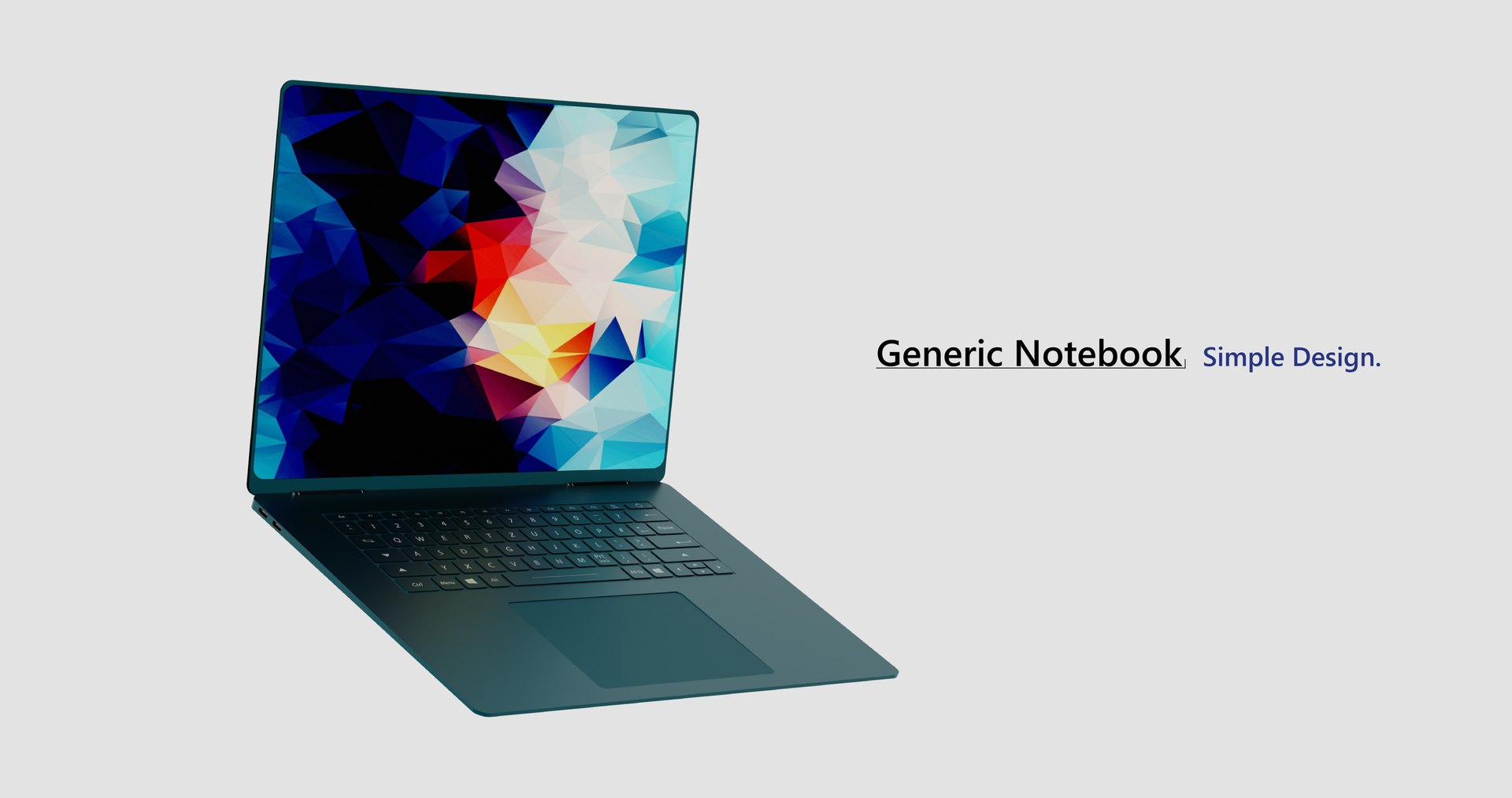 Generic Notebook 3D - TurboSquid 1445203