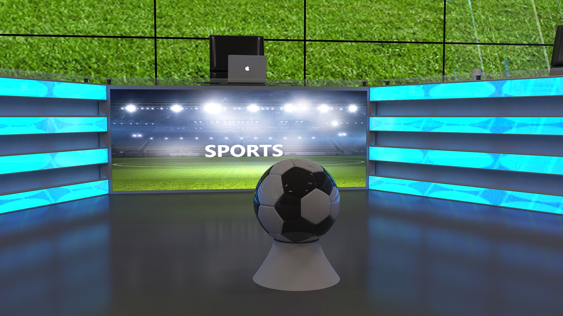 3D studio sports - TurboSquid 1708305