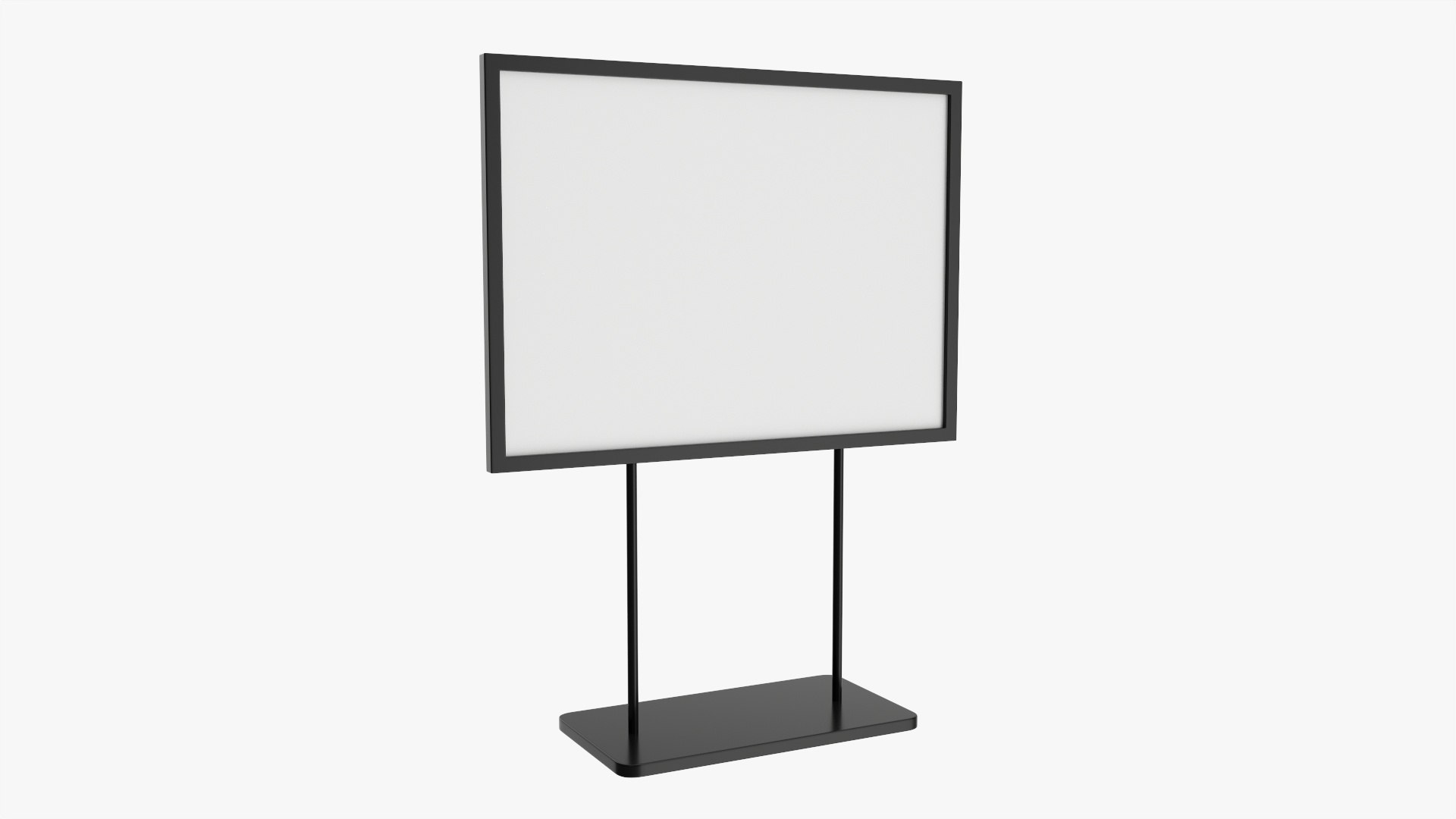 3D Ad Advertising Stand - TurboSquid 1697235