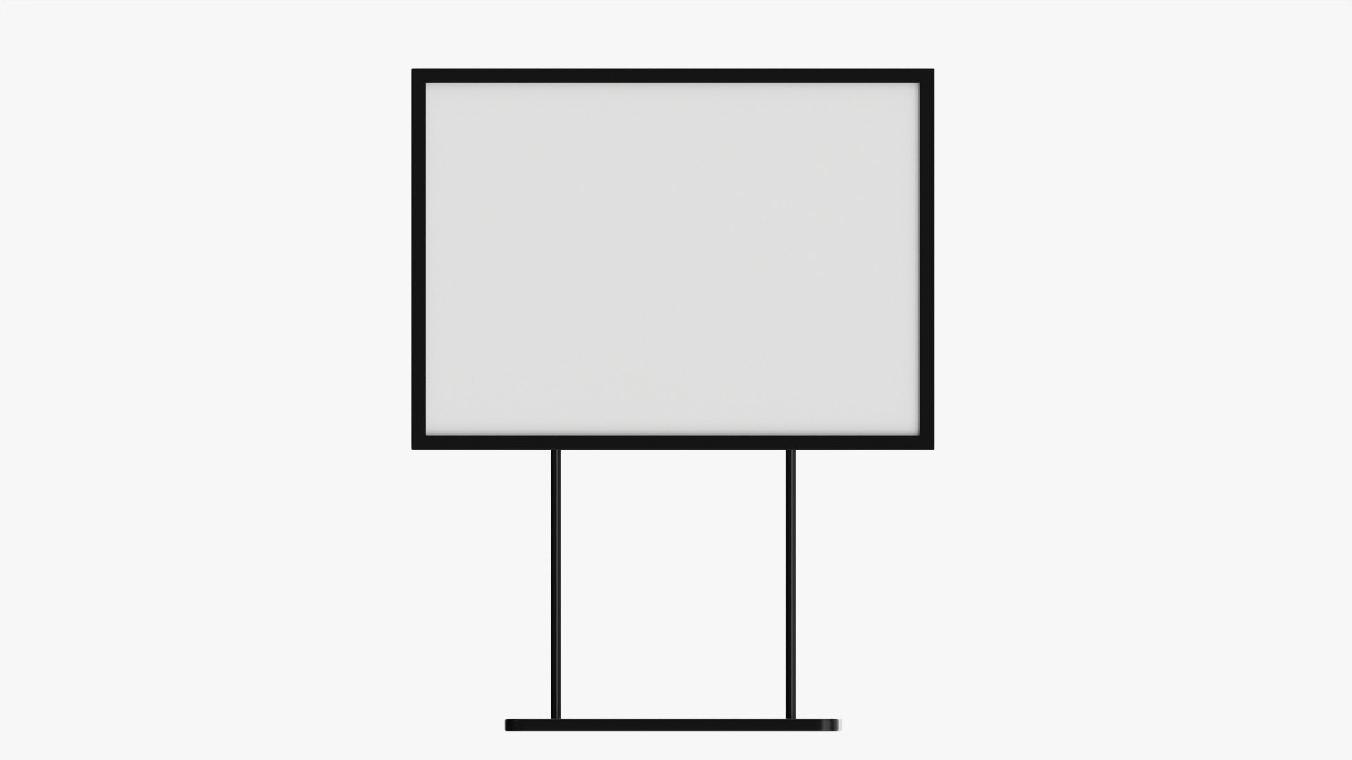 3D Ad Advertising Stand - TurboSquid 1697235